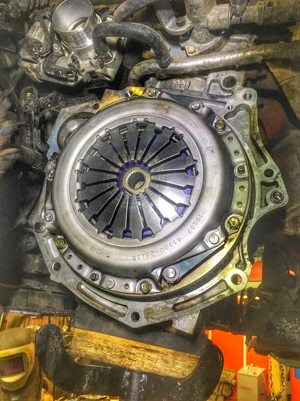 4130023138 Корзина сцепления KIA HYUNDAI | Запчасти на DRIVE2