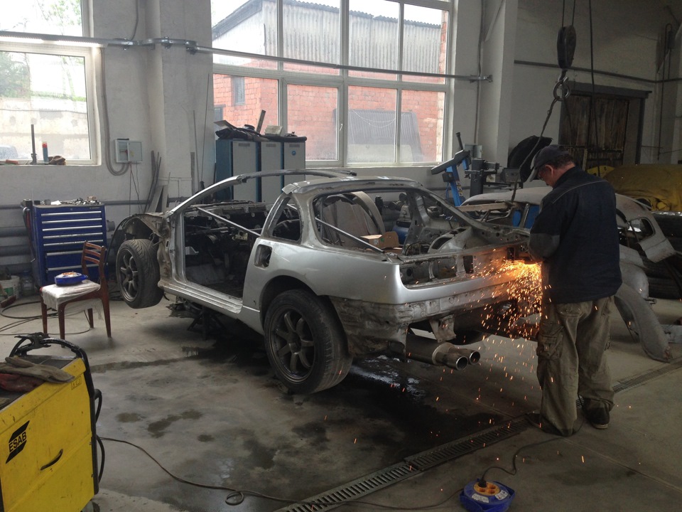 Пройдена точка не возврата. — Москвич 400, 3 л, 1949 года | кузовной ремонт | DRIVE2