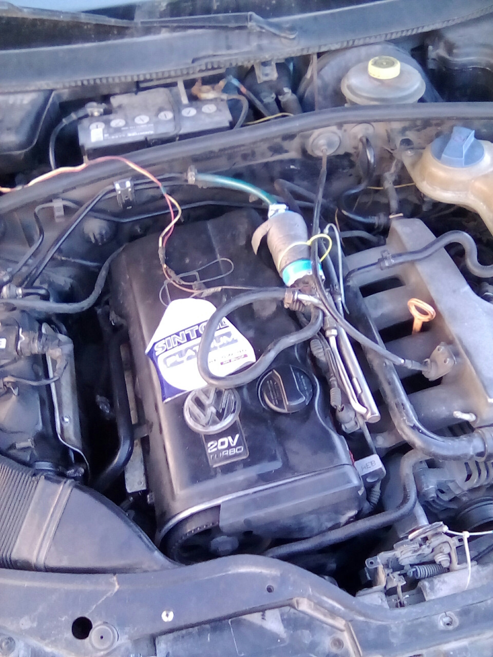 Колхоз дело тонкое — Volkswagen Passat B5, 1,8 л, 1996 года | поломка ...