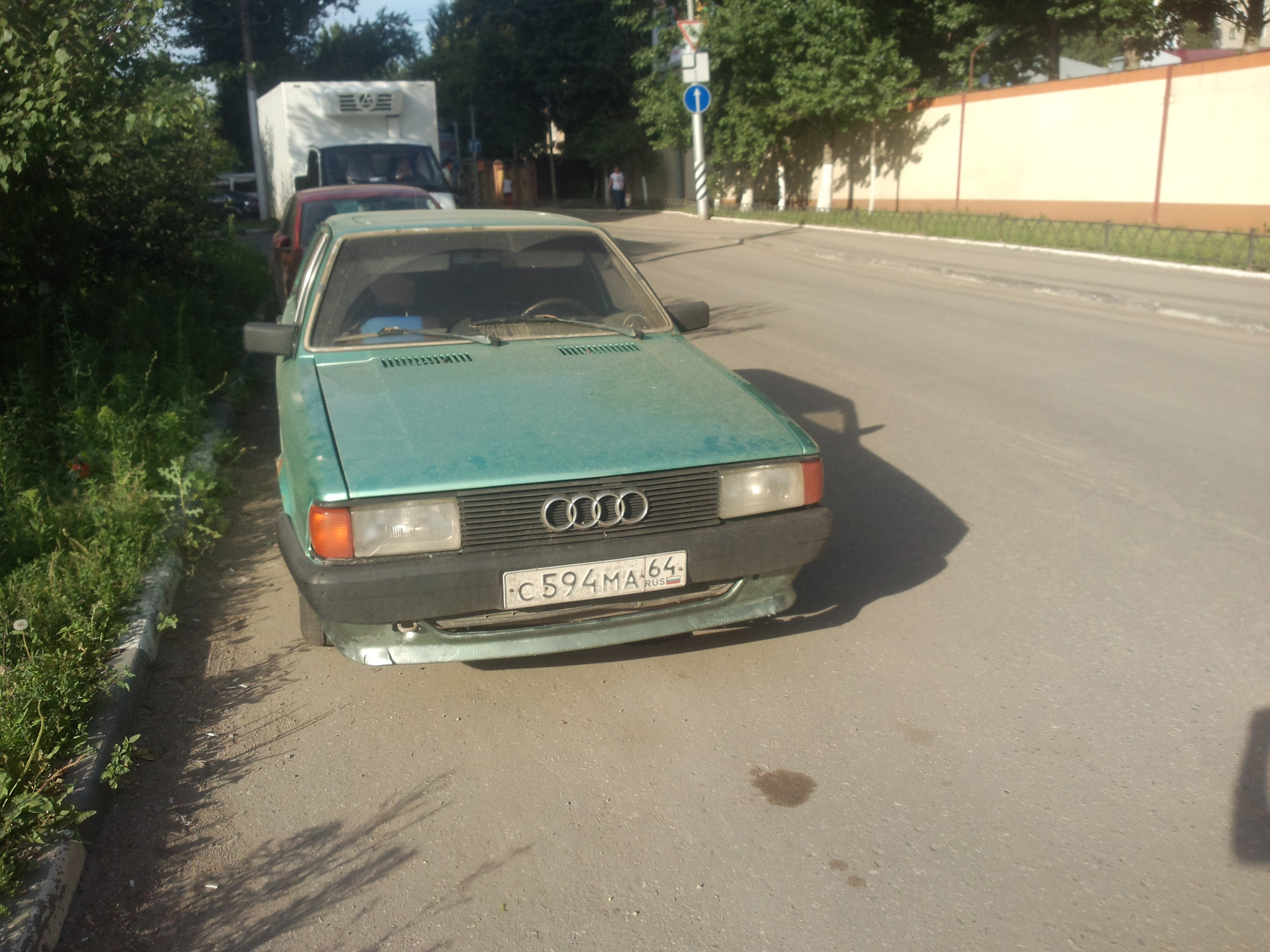 губа под бампер — Audi 80 (B2), 1,6 л, 1984 года | стайлинг | DRIVE2