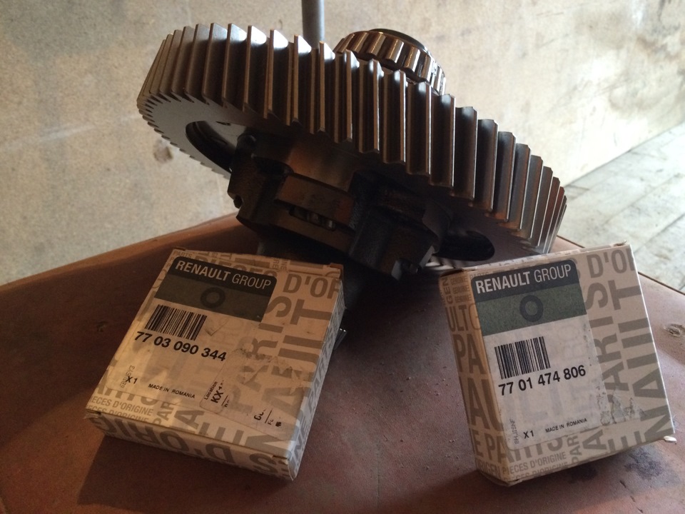 7701474806 ПОДШ-К 45х75х20 ДИФ-ЛА RENAULT | Запчасти на DRIVE2