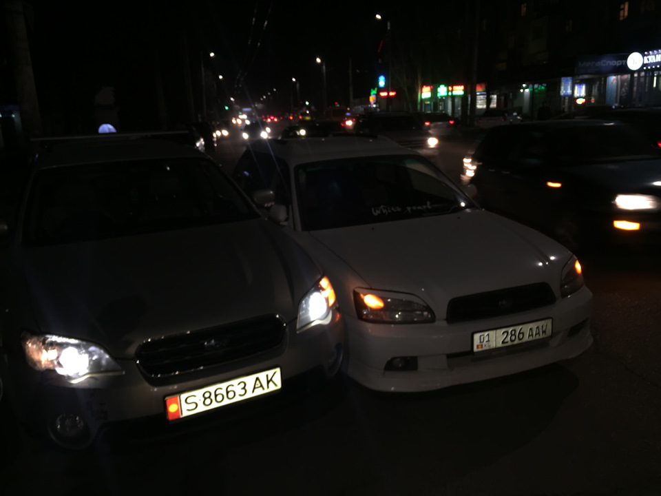 Дороги не без ид отов — Subaru B4 Be 3 л 2002 года ДТП Drive2
