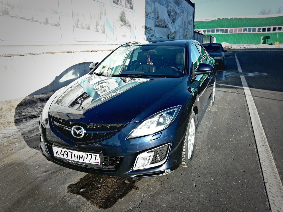 1.Моя новая машина! 2.The Prodigy в Москве! — Mazda 3 (1G) BK, 2 л ...