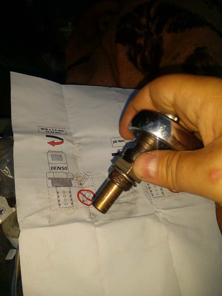 Замена кислородного датчика — Ошибка P0135 — Suzuki Grand Vitara (1G ...