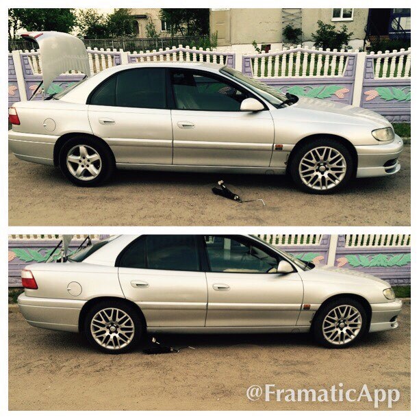 Переобулись на лето r18 OPC line )) — Opel Omega B, 2,5 л, 2000 года ...
