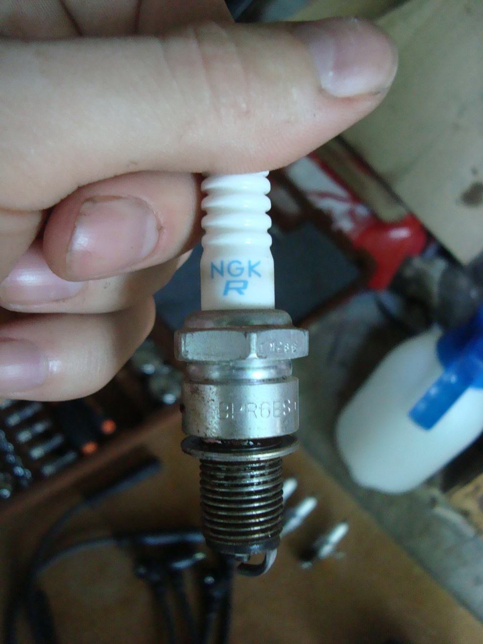 Масло, свечи, провода, фильтра, сетки. — KIA Rio 5-door (1G), 1,3 л ...