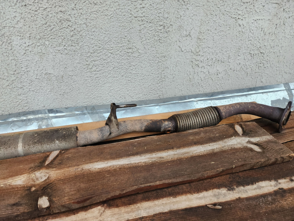 Замена выхлопной системы. — Toyota Camry (XV40), 2,4 л, 2007 года ...