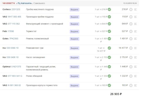 077903341G РОЛИК ОБВОДНОЙ VAG | Запчасти на DRIVE2