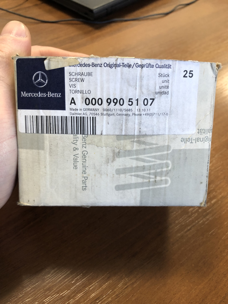 A0009905107 Болт м14. Mercedes | Запчасти на DRIVE2