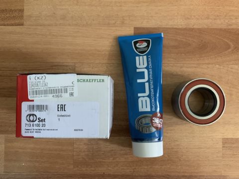 713610020 Комплект подшипника ступицы колеса FAG | Запчасти на DRIVE2