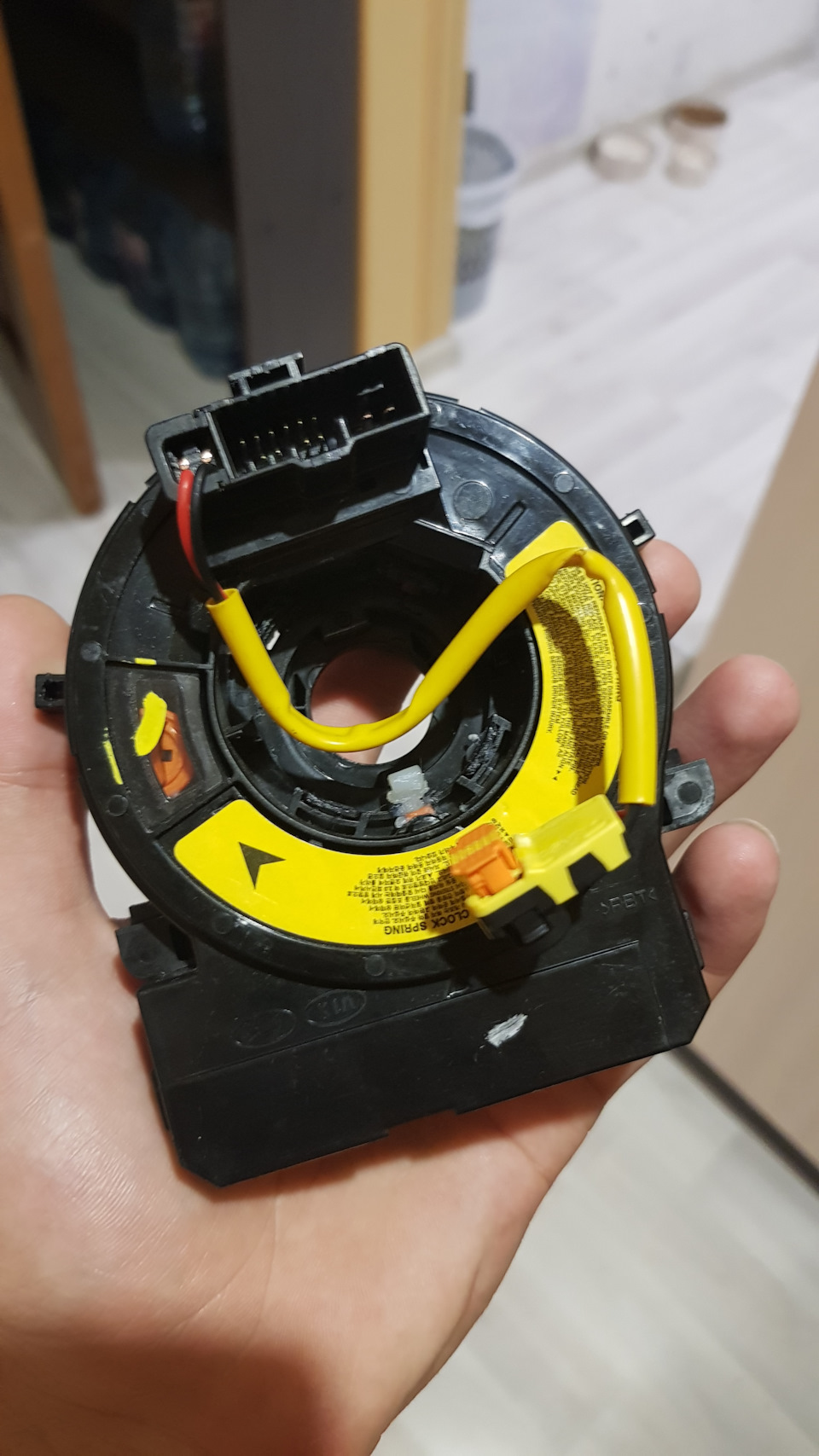 Приехал таки. Я тебя дождался. Шлейф подрулевой (улитка) — KIA Rio (3G ...