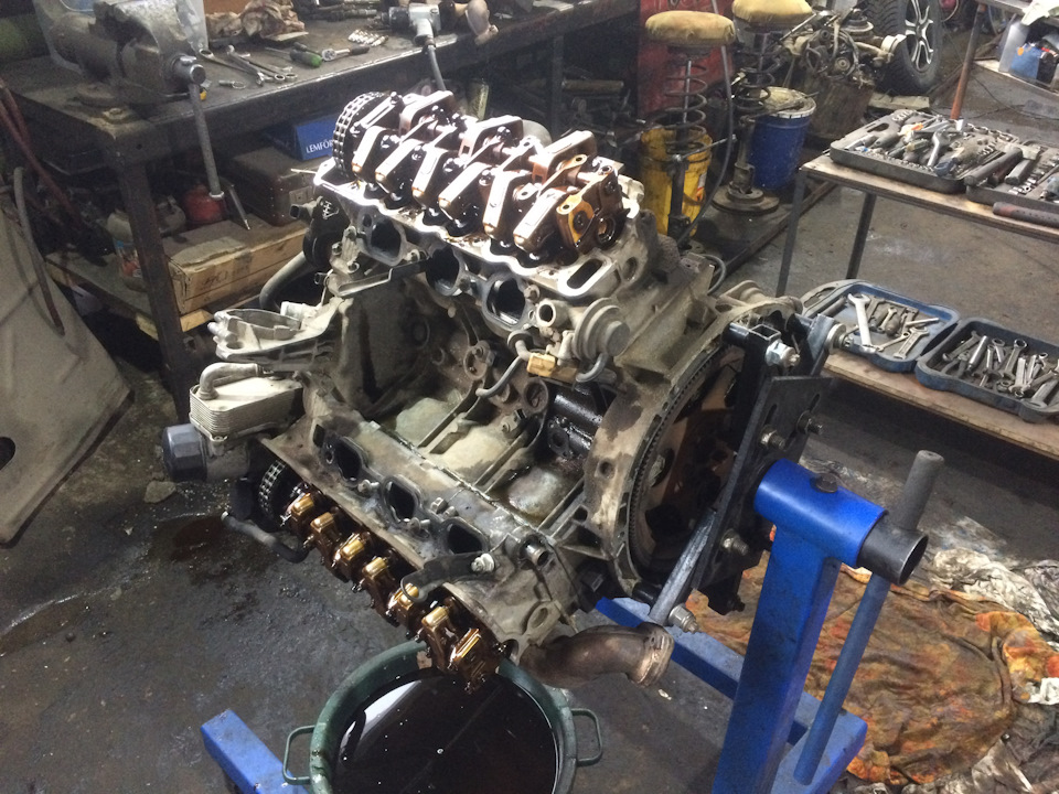 Обновил немного ДВС — Mercedes-Benz M-Class (W163), 3,2 л, 2002 года ...