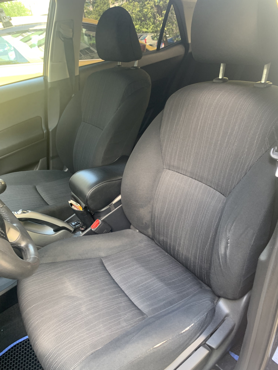 Авточехлы — Toyota Auris (1G), 1,6 л, 2008 года | тюнинг | DRIVE2