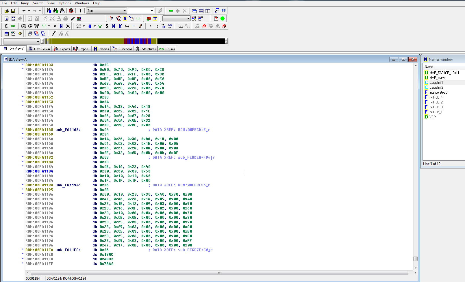 Отмычка для кода ЭБУ Aristo 161 и прочих VVTi : TLCS9000/16 ...