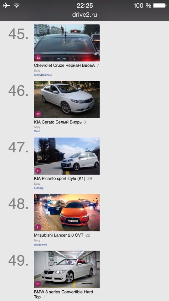 Продвигаемся в местном Топ-е) — KIA Picanto (2G), 1,2 л, 2012 года | рейтинг и продвижение | DRIVE2