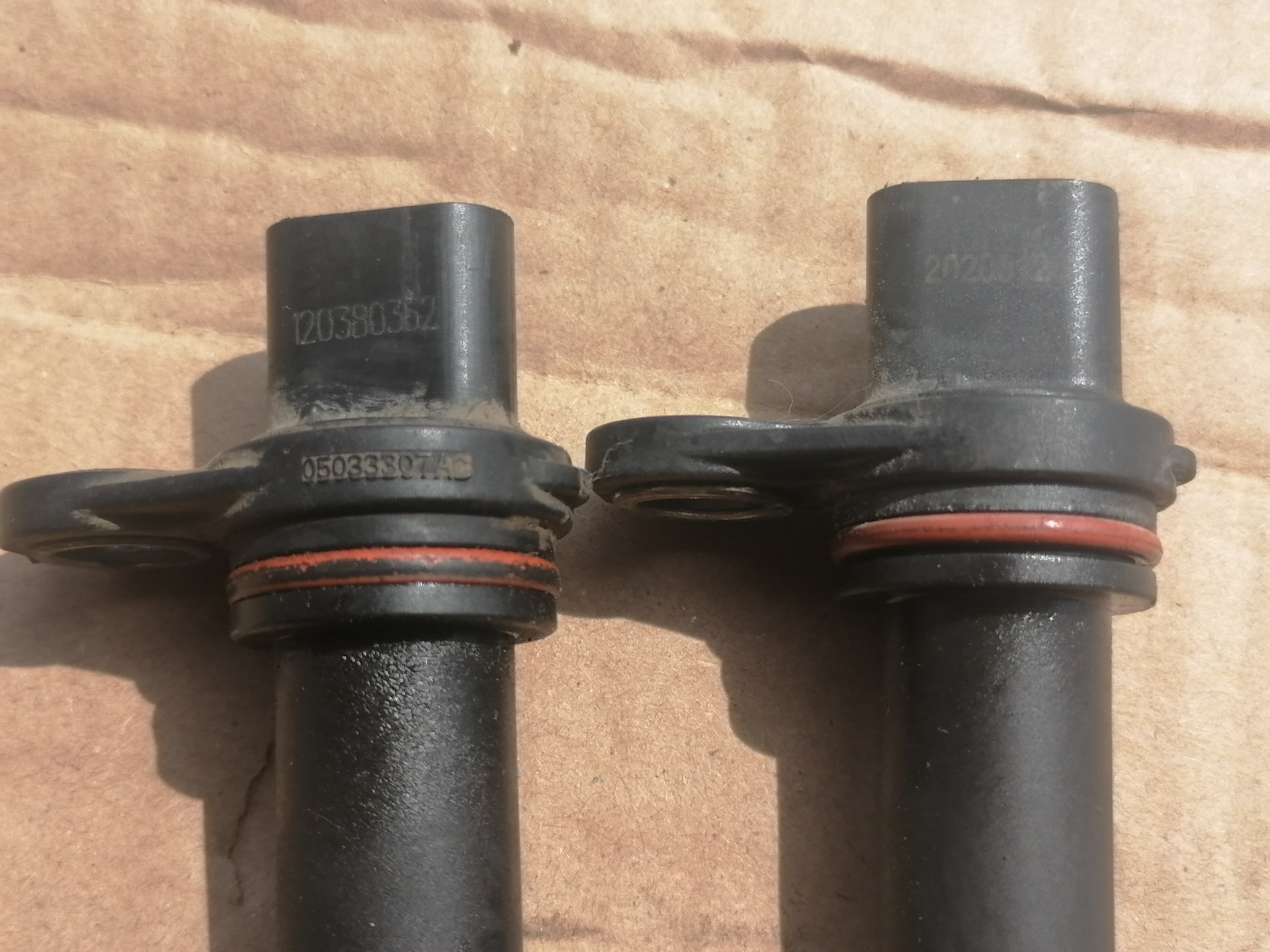 ТО-5, hr 5190. Зима близится — P0335, 05033307AE — Jeep Compass (1G), 2 ...