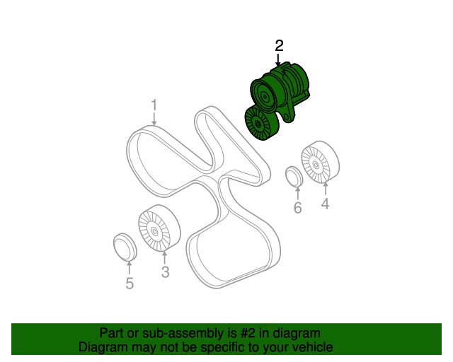11287563927 механический натяжитель ремня BMW | Запчасти на DRIVE2