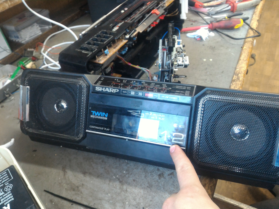 Sharp WQ-T281Z (BK) TWIN. Нужна помощь с ремонтом ЛПМ — Сообщество «Клуб Почитателей Кассетных ...