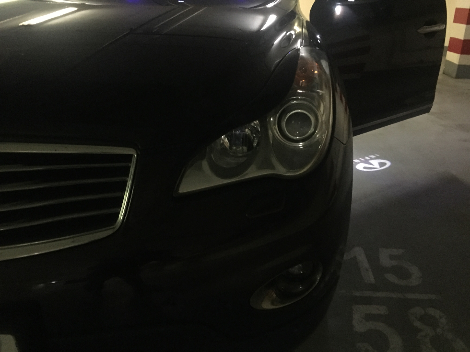 «Ресницы» брутальности — Infiniti EX, 3,5 л, 2008 года | стайлинг | DRIVE2