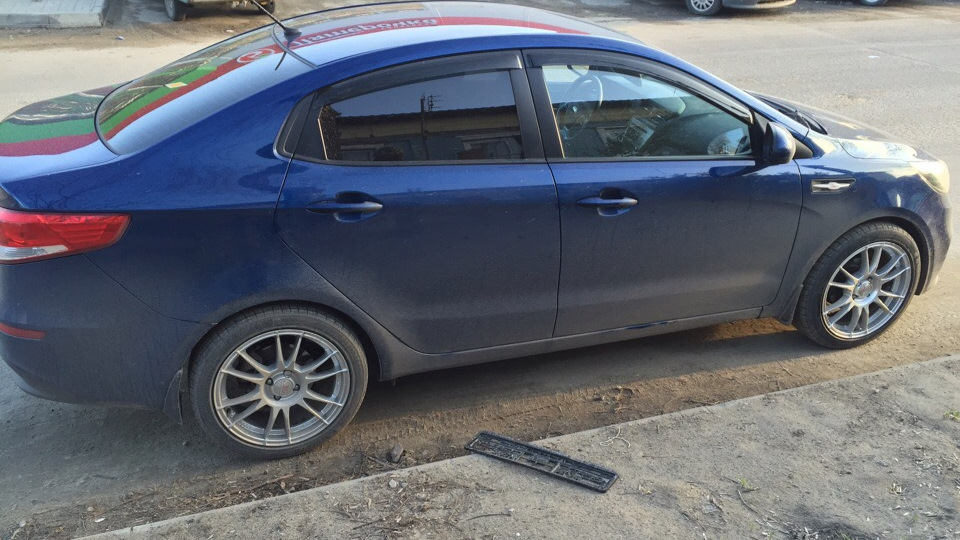 Стойка стабилизатора — KIA Rio (3G), 1,6 л, 2015 года | запчасти | DRIVE2