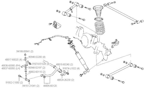 9094802200 Втулка TOYOTA LEXUS | Запчасти на DRIVE2