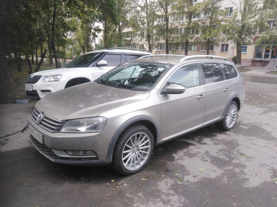 Начало моего пути — Volkswagen Passat Alltrack (B7), 2 л, 2013 года ...