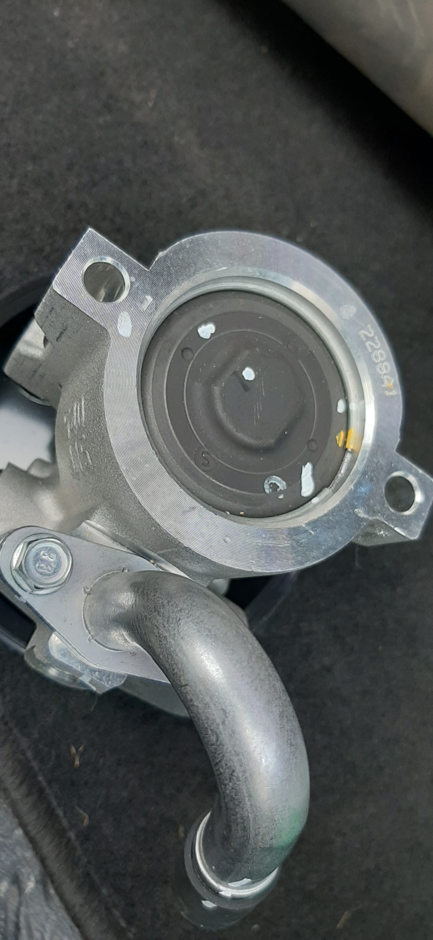 Замена гудящего ГУР+выхлопная — Chevrolet Aveo Sedan (1G), 1,5 л, 2011 ...