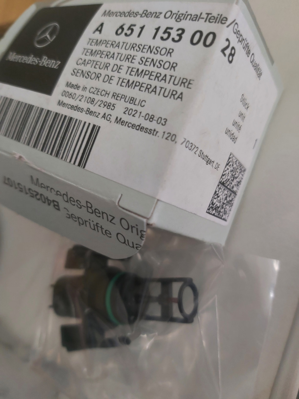 6511530028 Датчик температуры воздуха EVOBUS | Запчасти на DRIVE2