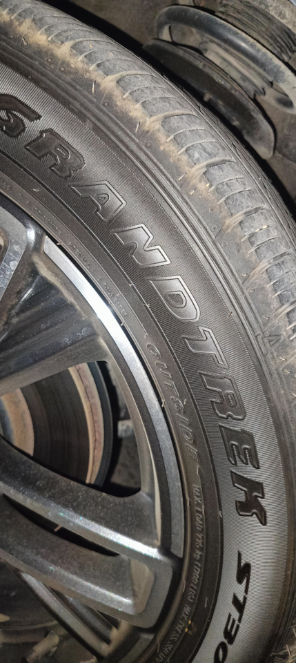 Шины летние Dunlop 225/55 R19 на Changan CS55 Plus. Б/у | 30 000 ₽ в ...