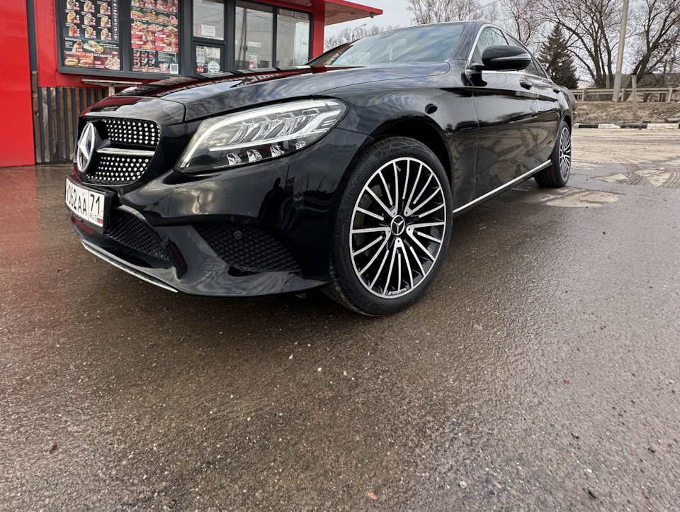 Новые Шины на Новых Дисках & Новые Датчики & Переобувка — Mercedes-Benz C-Class (W205), 1,6 л ...
