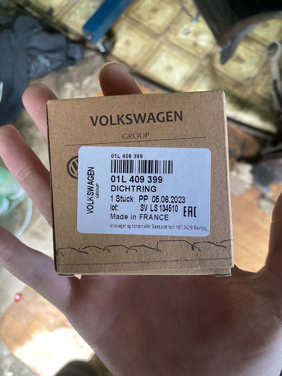 01L409399 Сальник полуоси левый КПП / VAG | Запчасти на DRIVE2