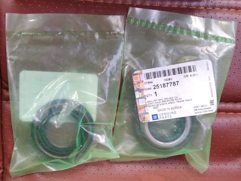 25187787 Сальник привода GM | Запчасти на DRIVE2