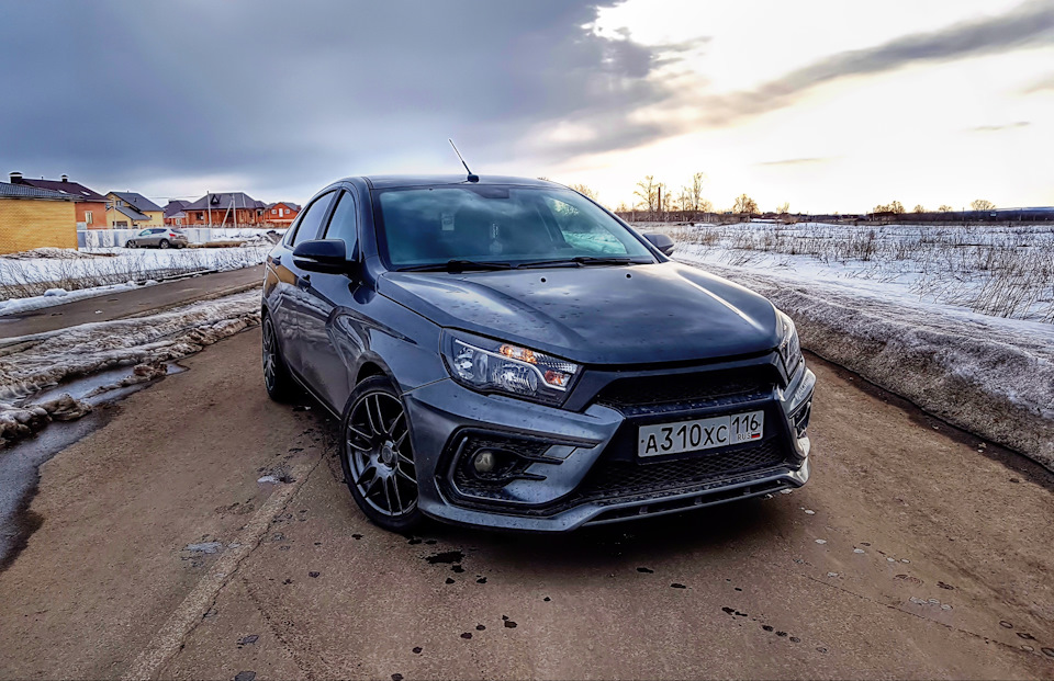 Новые колеса R17😎 — Lada Vesta (1G), 1,6 л, 2017 года | колёсные диски ...