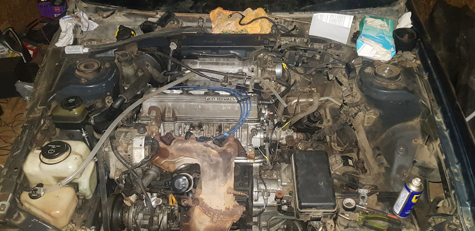 Не завел( — Toyota Corona (T190), 2 л, 1993 года | своими руками | DRIVE2