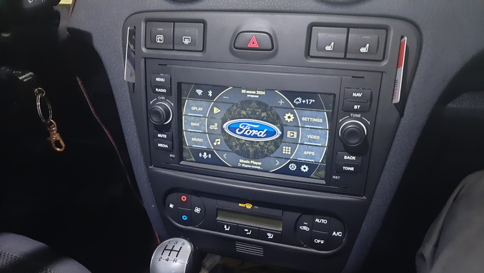 Android магнитола в Ford Fusion — Ford Fusion, 1,6 л, 2007 года ...