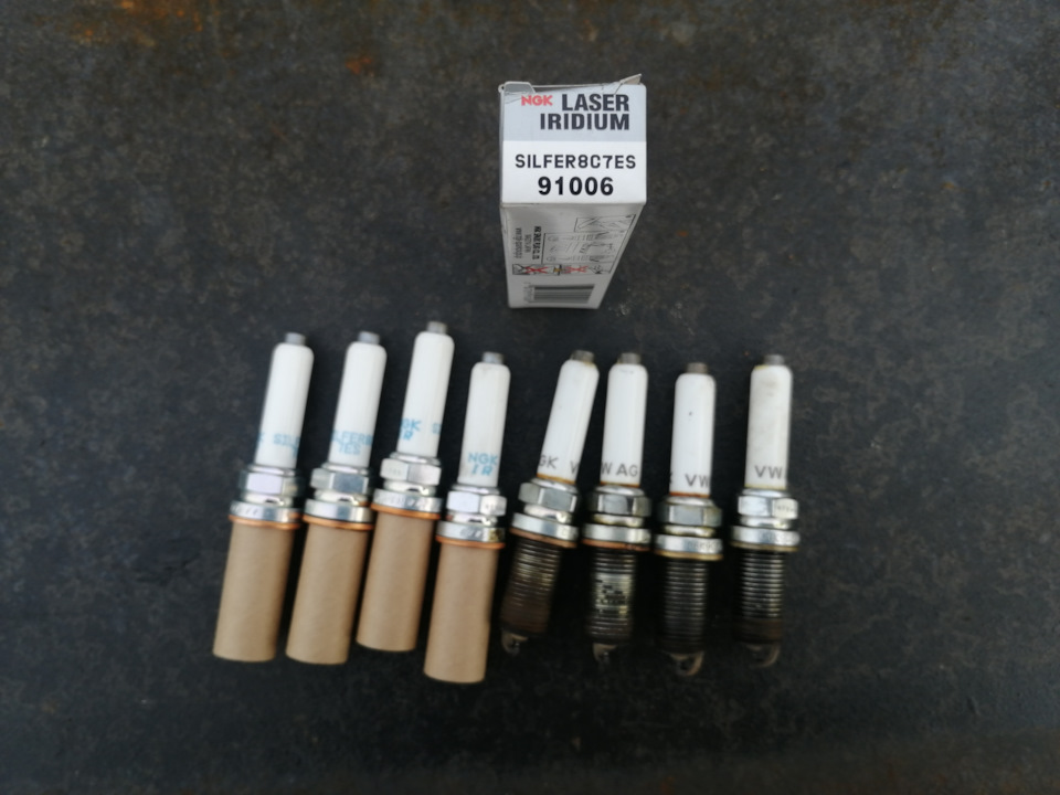 SILFER8C7ES Свеча зажигания 91006 NGK | Запчасти на DRIVE2