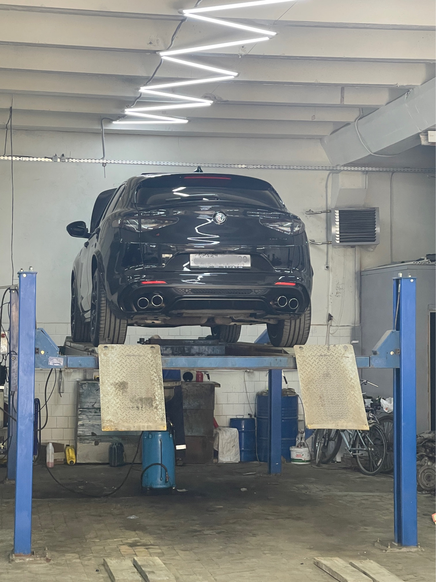 Пост 10: 2-е ТО в России — Alfa Romeo Stelvio, 2,9 л, 2019 года ...