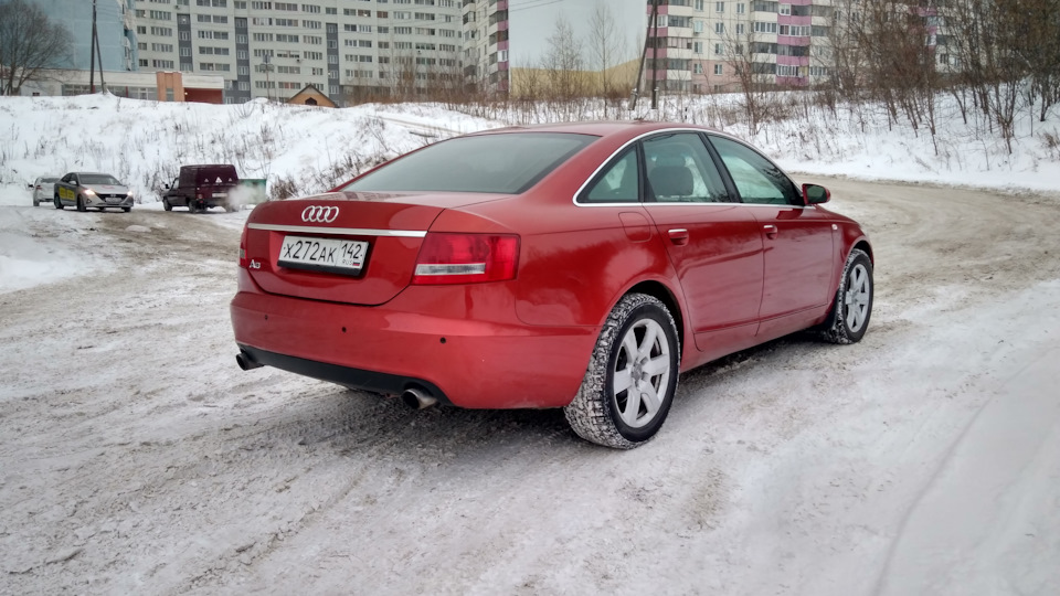 Замена передних амортизаторов. — Audi A6 (C6), 3 л, 2005 года ...
