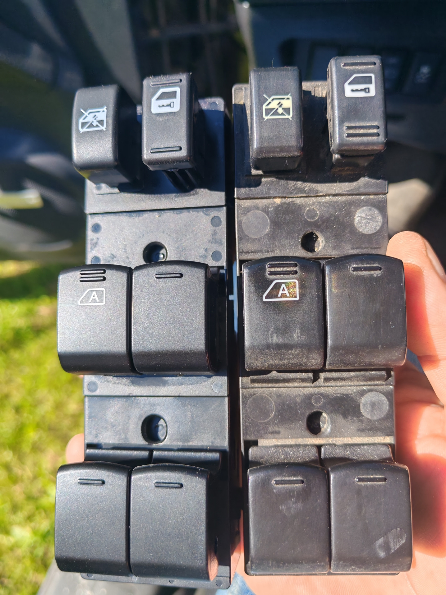 Переключатель стеклоподъемников — Nissan X-Trail II (t31), 2 л, 2012 года | запчасти | DRIVE2