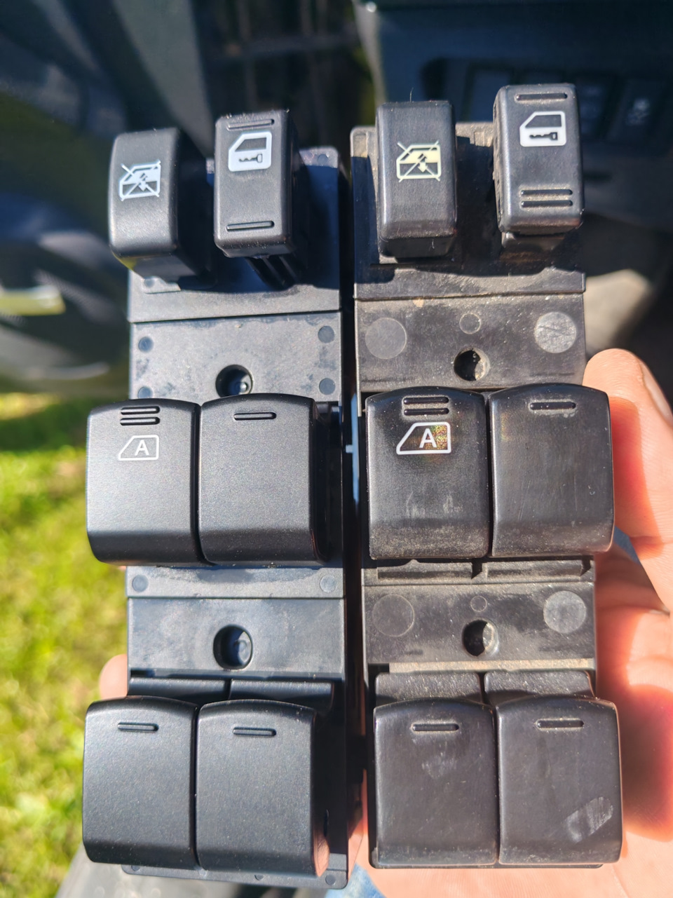 Переключатель стеклоподъемников — Nissan X-Trail II (t31), 2 л, 2012 года | запчасти | DRIVE2