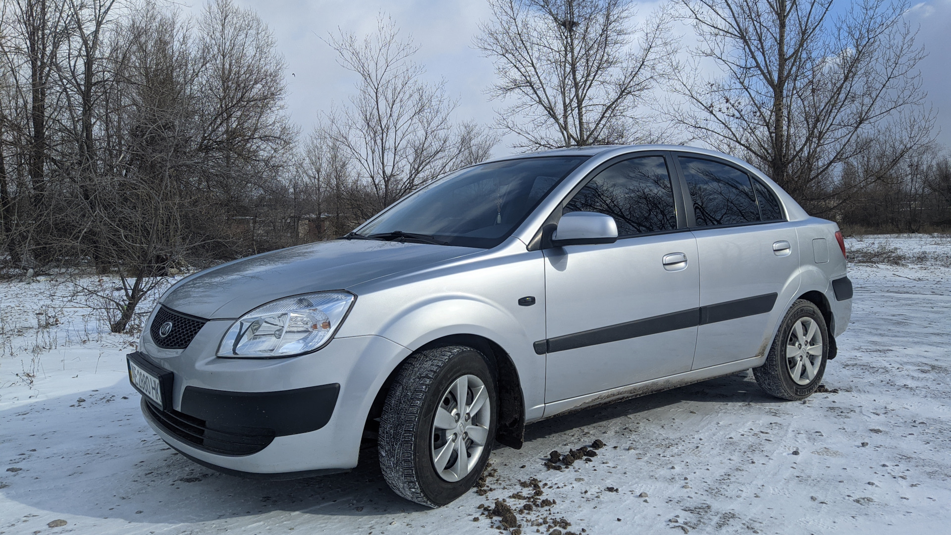 KIA Rio (2G) 1.4 бензиновый 2009 | silver arrow на DRIVE2