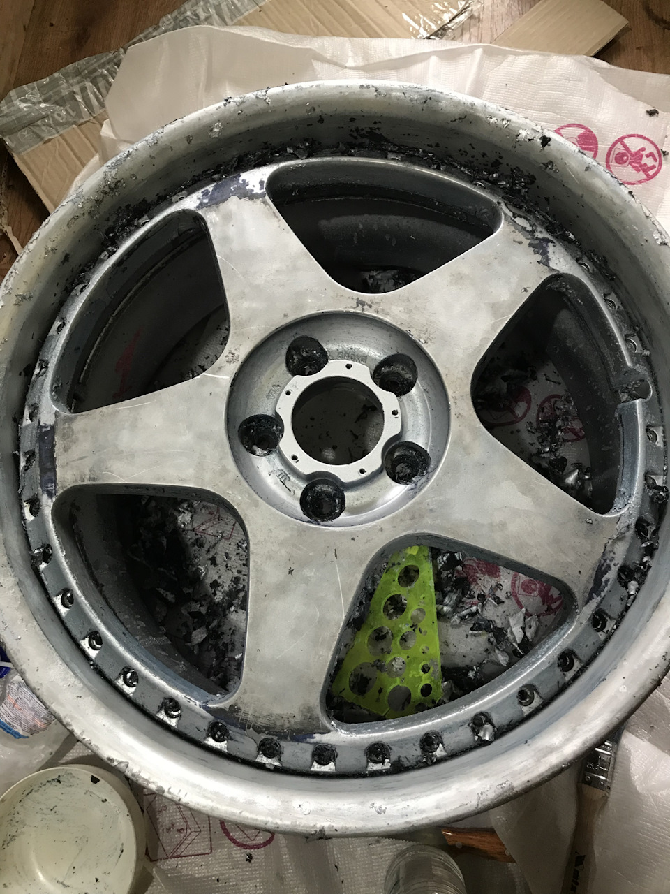 Гараж, апрель — черная карамель — Toyota RAV4 (III), 2 л, 2007 года ...