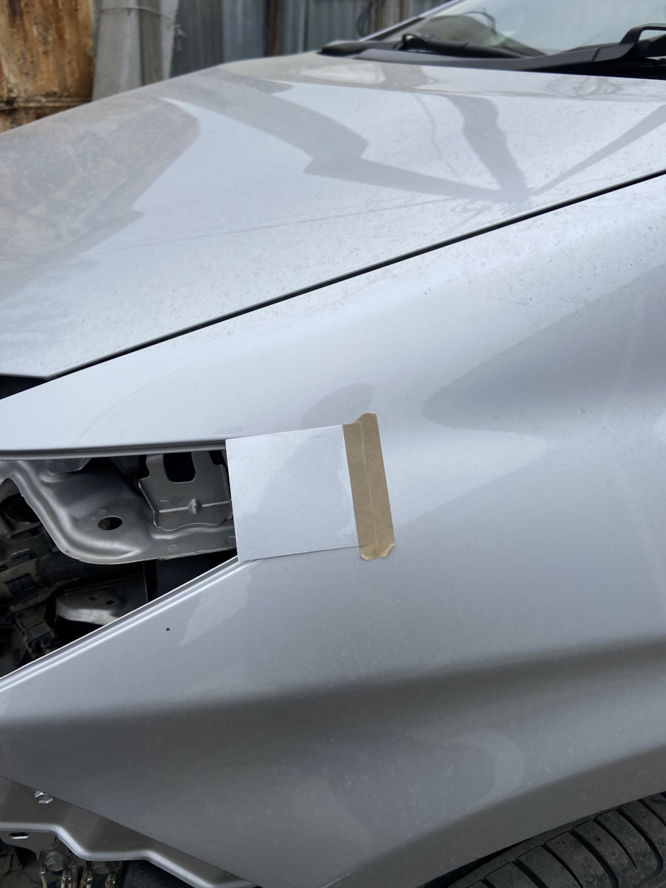 Покраска бампера, губа, повторители в бампер ) — Toyota Prius (30), 1,8 ...