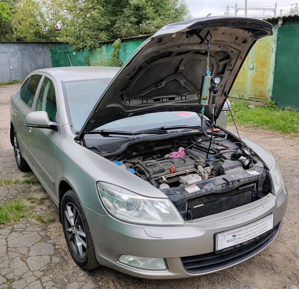 Skoda Octavia a5 1.4 промывка форсунок/инжектора — Промывка форсунок ...
