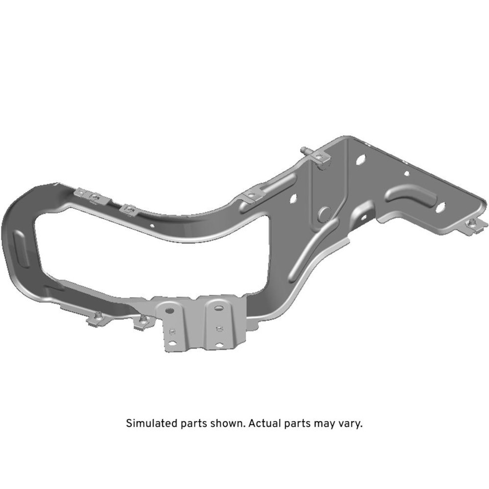 84874236 Кронштейн усилителя заднего бампера со стороны водителя GM ...