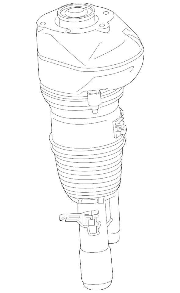 37106899043 Пневмоамортизатор левый передний BMW | Запчасти на DRIVE2