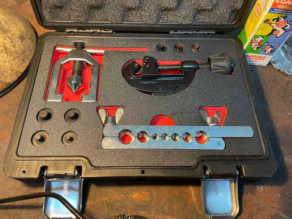 DFTS10 Набор для развальцовывания трубок thorvik | Запчасти на DRIVE2