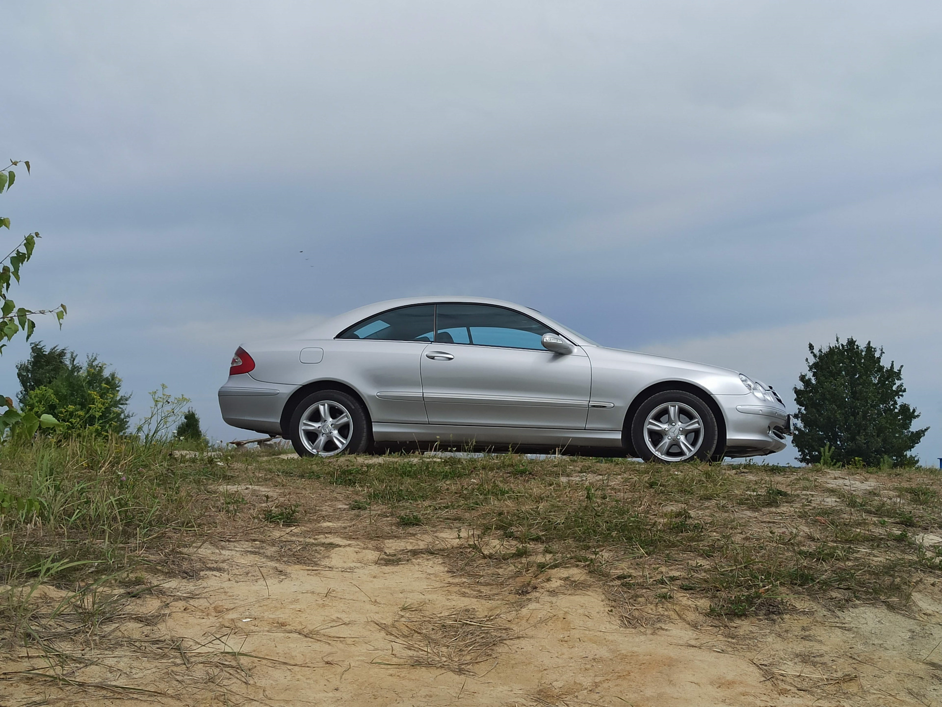 Мини путешествие — Mercedes-Benz CLK (W209), 2,7 л, 2004 года | фотография | DRIVE2