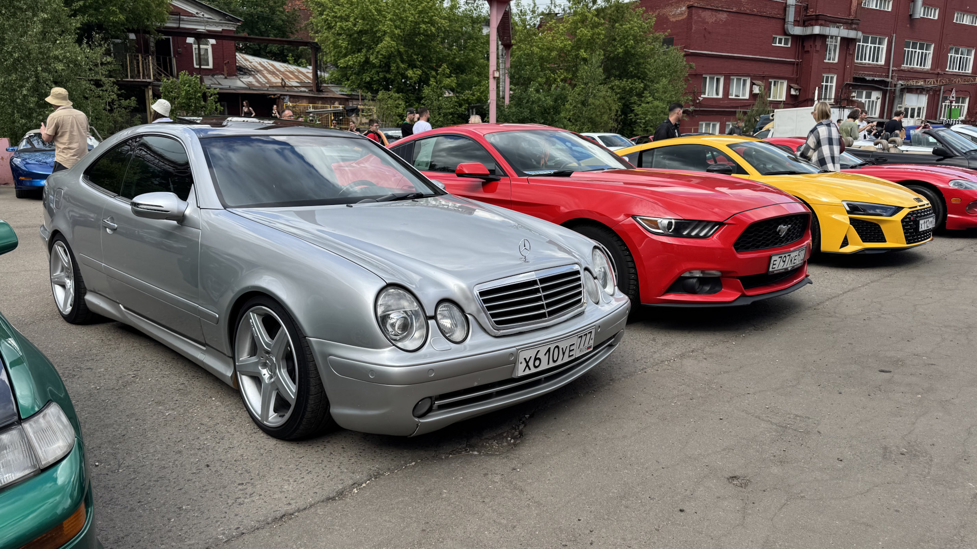 Dream Cars 2025 участие — Mercedes-Benz CLK (W208), 3,2 л, 1999 года ...