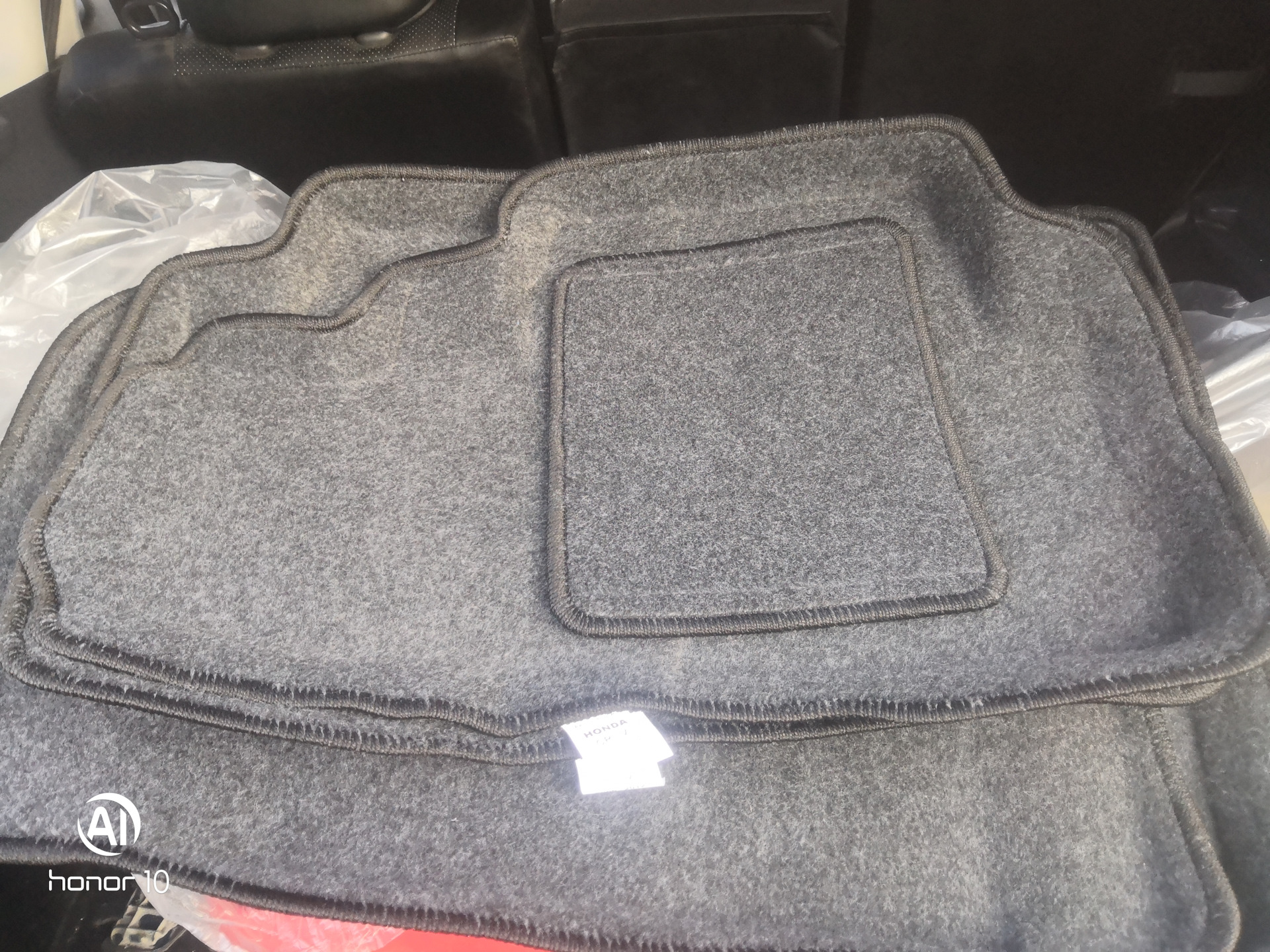 Коврики Боратекс — Honda CR-V (RE), 2 л, 2007 года | аксессуары | DRIVE2
